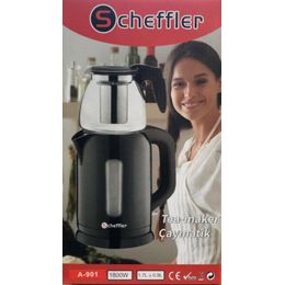 Scheffler Wasser-/Teekocher Türkische Teekanne Teekessel Wasserkocher 1800 Watt