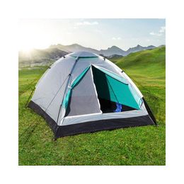 Haushalt-International Haushalt International Igluzelt Campingzelt für 2 Personen 205 x 150 x 105 cm mit Tragetasche