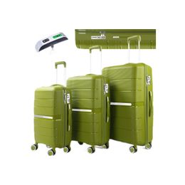 KESSMANN Kofferset 3 teilig Hartschalenkofferset M L XL Koffer + Digitale Kofferwaage