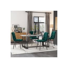 Gotagee Esszimmerstuhl Modern Stuhlset Esszimmerstuhl Polsterstuhl Lounge-Sessel Essensstuhl