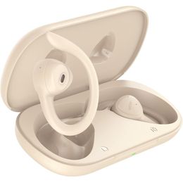 DACOM sicheren Hörgenuss und freie Wahrnehmung der Umgebung Open-Ear-Kopfhörer (Offenes Design schützt vor Gehörschäden und bietet Komfort. Ideal für Aktivitäten im Freien und sportliche Betätigung.