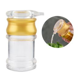 Lubgitsr Ölspender Ölflasche Acryl-Essigglas Ölflasche Flüssiger Gewürztopf Sojasauce