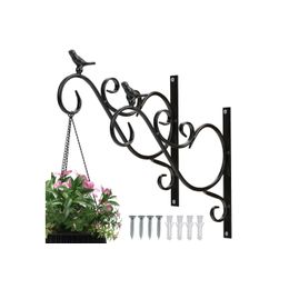 Randaco Wandhaken 2 Haken Blumenampel 26cm Metall Wandhaken Blumenampelhaken Blumenhaken