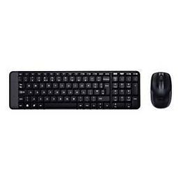 Logitech Wireless Combo MK220 - Tastatur-und-Maus-Set - US International