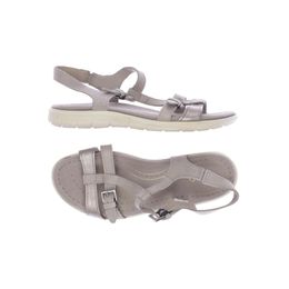 Ecco Damen Sandale, beige, Gr. 37