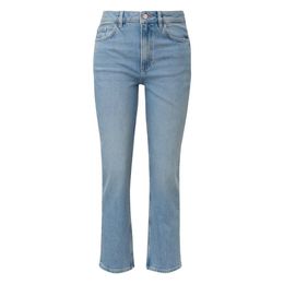 comma, comma casual identity 5-Pocket-Jeans Verwaschene Jeans mit Straight Leg