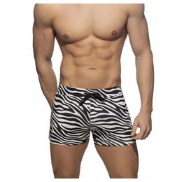 AFAZ New Trading UG Shorts Herren-Boxershorts zum Schnüren mit Zebramuster und Blumenmuster Niedrige Taille