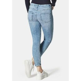 STOOKER WOMEN Slim-fit-Jeans Florenz Damen Stretch Jeans -Slim Fit- Bleached Blue