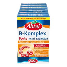 Abtei B-Komplex Forte Mini-Tabletten 50 Stück 11,6 g, 6er Pack