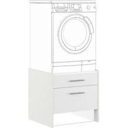 IMPULS KÜCHEN Waschmaschinenumbauschrank "Turin", Breite 64 cm, weiß