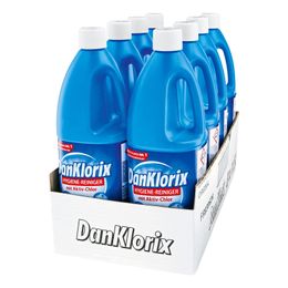 DanKlorix Hygienereiniger 1,5 Liter, 8er Pack