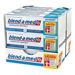 blend-a-med Complete Protect Expert Tiefenreinigung Zahncreme 75 ml, 12er Pack