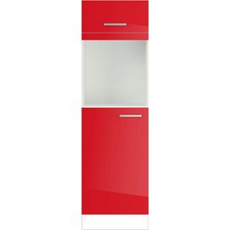IMPULS KÜCHEN Backofen/Kühlumbauschrank "Turin", Breite 60 cm, rot