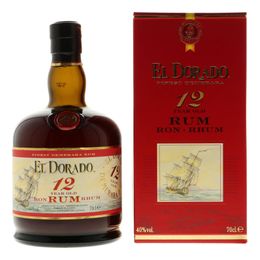 El Dorado 12 Jahre Rum 40,0 % vol 0,7 Liter