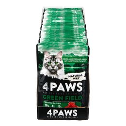 4 PAWS Katzennahrung Lamm Karotte 85 g, 24er Pack