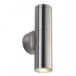 SLV Astina Wandleuchte 2xGU10 IP44 Up/Down aluminium gebürstet