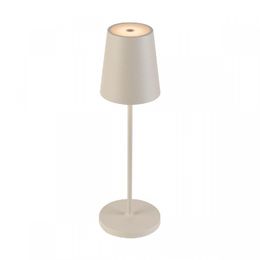 SLV Vinolina Two Tischleuchte Akku IP65 2W 2200/2700/3000K Touch dimmbar beige