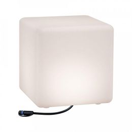 Paulmann 94181 Plug&Shine Lichtobjekt Cube IP67 3000K 24V Kantenlänge 30cm