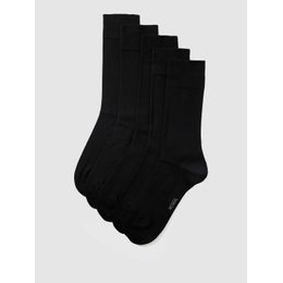 McNeal Socken mit elastischem Rippenbündchen im 5er-Pack