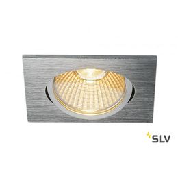 SLV New Tria 68 LED Deckeneinbauleuchte alu 11W 2700K eckig 38°