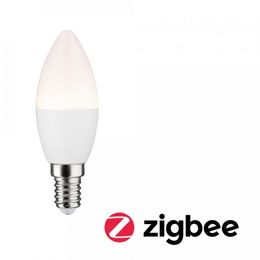 Paulmann 50125 SmartHome ZigBee LED Kerze 5 Watt Matt E14 2700K Warmweiß