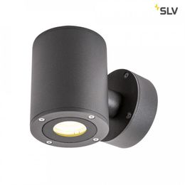 SLV Sitra LED Wandleuchte Up/Down IP44 3000K anthrazit