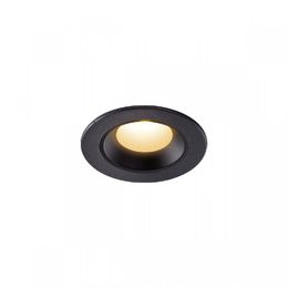 SLV Numinos XS Deckeneinbauleuchte LED 7W 640lm 2700K 20° schwarz