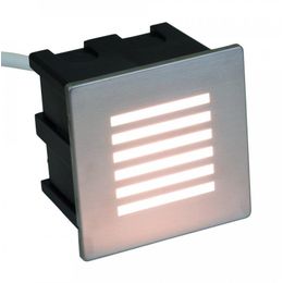 Heitronic LED Wandeinbauleuchte Edge 80x80mm 1,5W 50lm 3000K