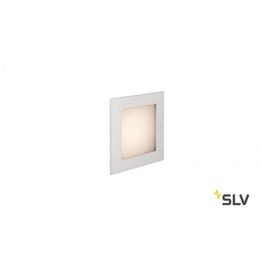 SLV Frame LED 230V Basic Wandeinbauleuchte 2700K grau