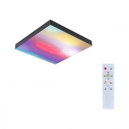 Paulmann 79907 LED Panel Velora Rainbow dynamicRGBW eckig 295x295mm 3000 - 6500K Schwarz dimmbar