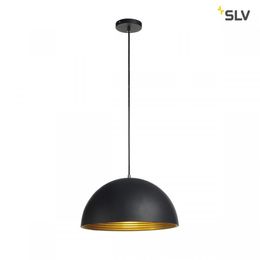 SLV Forchini M Pendelleuchte PD-2 E27 40cm schwarz/gold