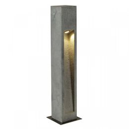 SLV Arrock Stone LED Standleuchte 75cm warmweiß Steingrau