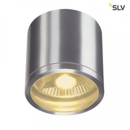 SLV Rox Ceiling QPAR111 Outdoor Deckenleuchte alu gebürstet IP44