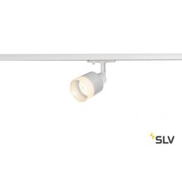 SLV Puri Track Spot GU10 Glas weiß inkl. 1P-Adapter