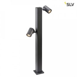 SLV Helia Double Pole LED Outdoor Stehleuchte anthrazit IP55 3000K