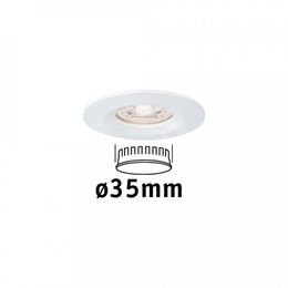 Paulmann 94298 LED Einbauleuchte Nova mini starr IP44 1x4W 2700K Weiß matt 230V