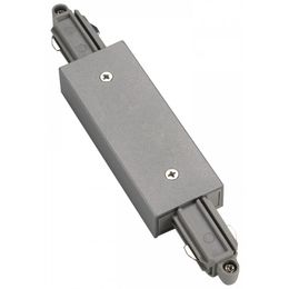 SLV Längsverbinder für Hochvolt 1Phasen-Aufbauschiene grau mit Einspeisemöglichkeit