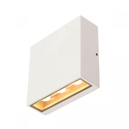 SLV Big Quad Up/Down LED Wandleuchte 8,2W 640lm 3000K weiß