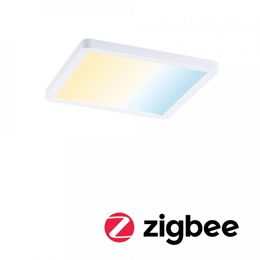 Paulmann 93047 Smart Home Zigbee LED Einbaupanel Areo VariFit IP44 eckig 175x175mm 13W 3.000K Weiß Tunable White