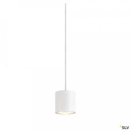 SLV Oculus Indoor LED Pendelleuchte single weiß Dim-to-warm 2000-3000K