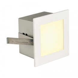 SLV Frame Basic Einbauleuchte LED 1W 3000K eckig weiß