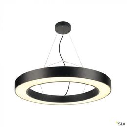 SLV Medo Ring 90 Pendelleuchte LED schwarz 90 cm inkl. LED-Treiber