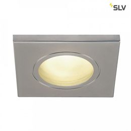 SLV DOLIX OUT GU10 Downlight eckig IP65 chrom matt