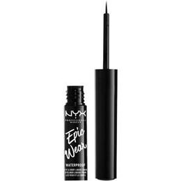 Nyx Cosmetics NYX Professional Makeup Augen Make-up Eyeliner Epic Wear Metallic Liquid Liner Silver Metal