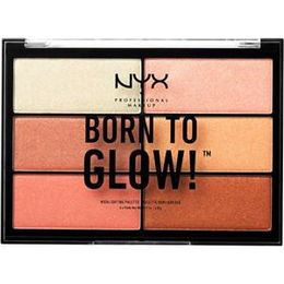 Nyx Cosmetics NYX Professional Makeup Gesichts Make-up Highlighter Born To Glow Highlighter Palette