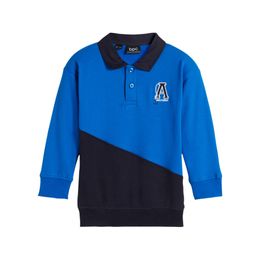 bonprix Jungen Polo-Sweatshirt aus Bio-Baumwolle