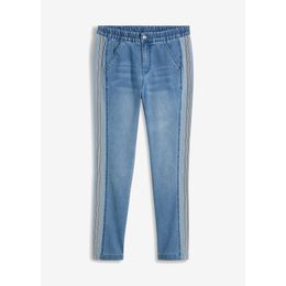 bonprix Stretch-Jeans mit Streifeneinsatz