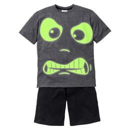 bonprix Jungen Shorty (2-tlg. Set) GLOW IN THE DARK