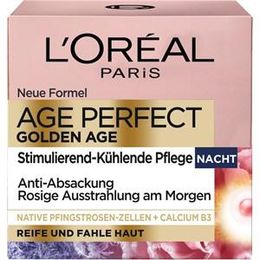 L'Oréal L’Oréal Paris Gesichtspflege Tag & Nacht Golden Age Stimulierend-Kühlende Nachtpflege