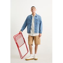 C&A Cargoshorts mit Gürtel